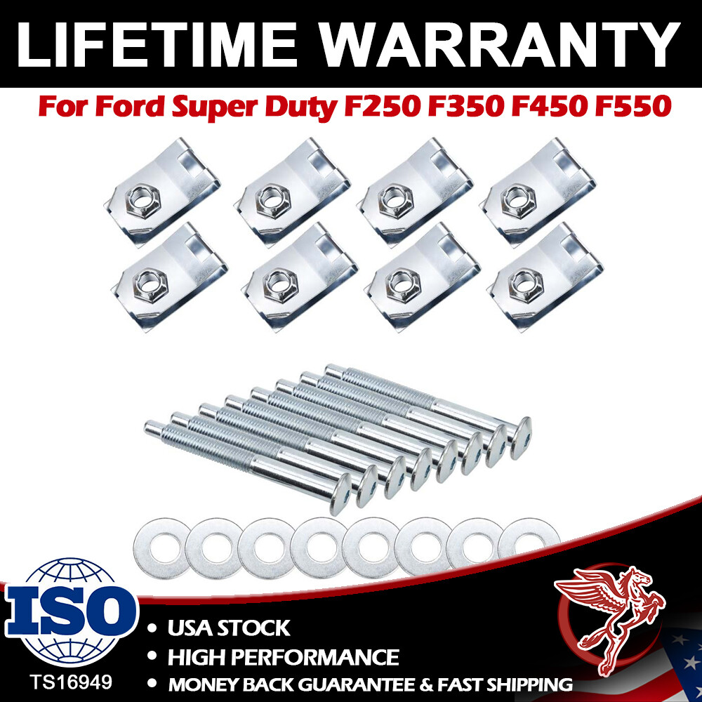 Truck Bed Mounting Hardware Kit Bolts For Ford Super Duty F250 F350 ...