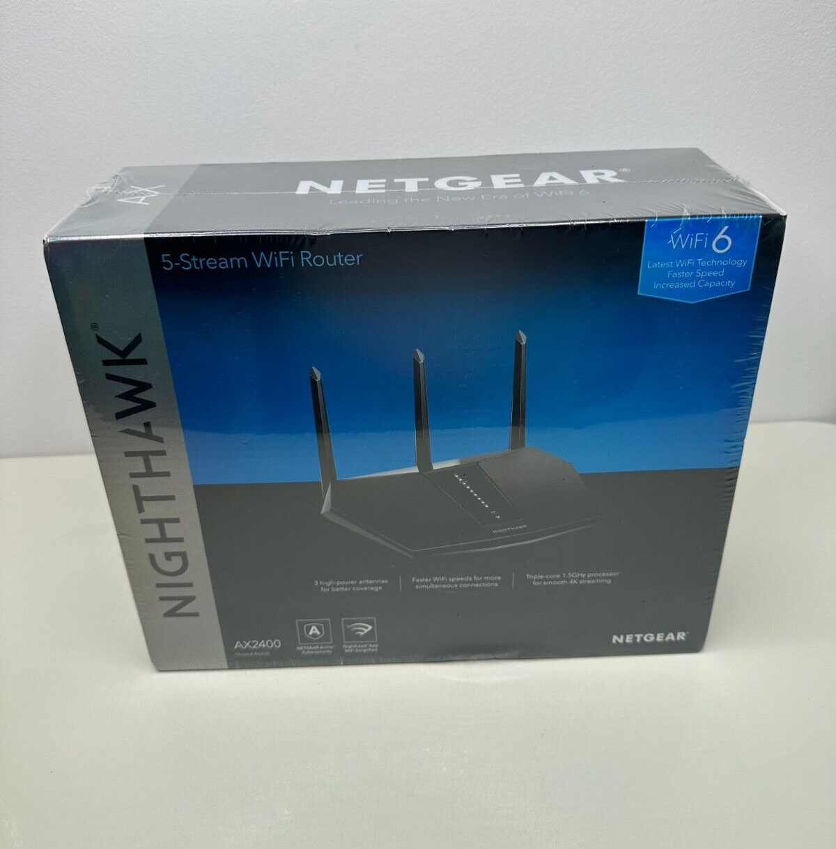 Netgear Nighthawk AX2400 5-Stream WiFi 6 Router for sale online | eBay