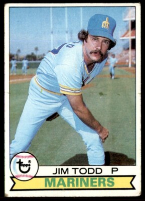 1979 Topps Jim Todd Seattle Mariners #103 | eBay