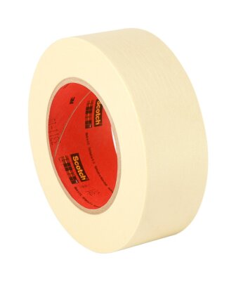 3M 201+ General Purpose Masking Tape - 3" x 60 yds-------12 ROLLS ...