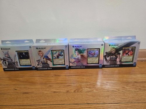 Magic The Gathering Final Fantasy Collector’s Edition Commander Deck ...