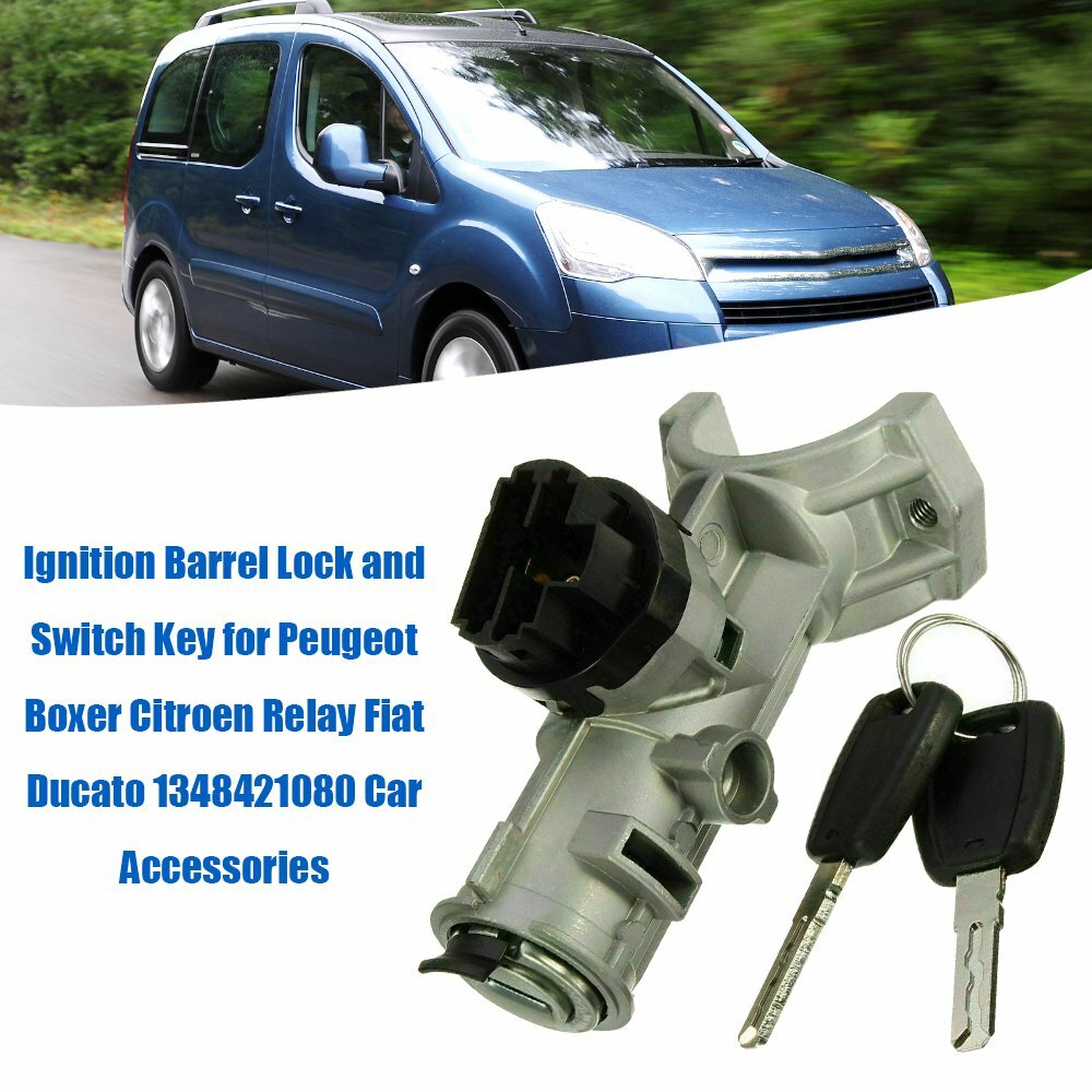 For Peugeot Boxer Citroen Relay Fiat Ducato Ignition Barrel Lock Switch ...