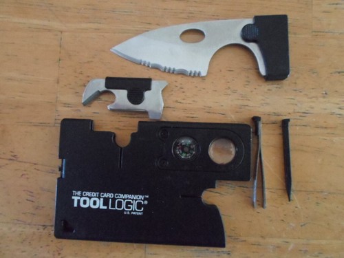 TOOL LOGIC CREDIT Card - 11 Functions, BLACK | eBay