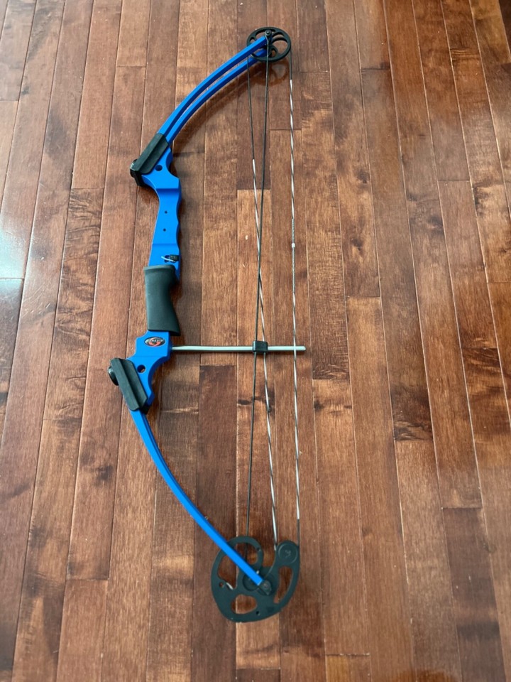 Gently Used Blue Genesis Compound Bow Set | eBay