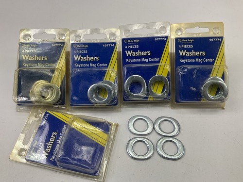 (20) White Knight 107774 Keystone Mag Center Lug Nut Washers | eBay