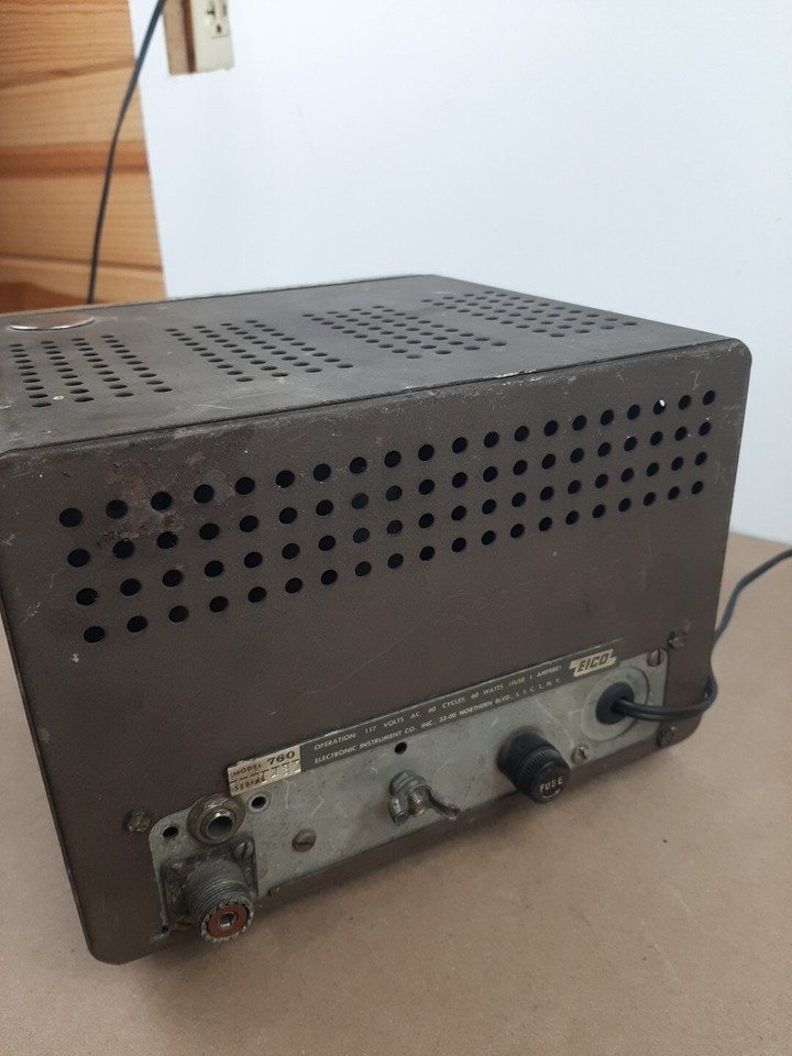 Legendary 1960s EICO TUBE CB Band RADIO 760 K TRANSCEIVER~ UNTESTED | eBay
