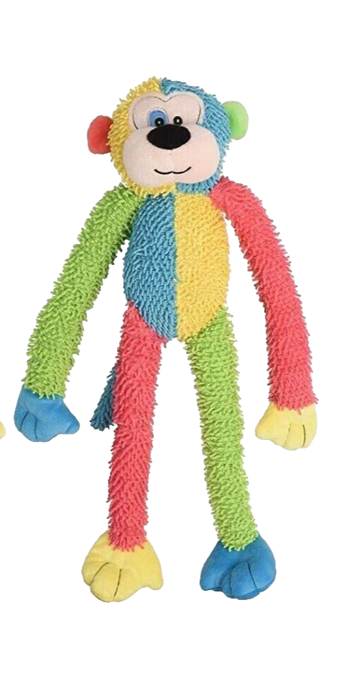 Multipet~ Multicrew 17" Monkey ~ Plush Squeaky Dog Toy | eBay