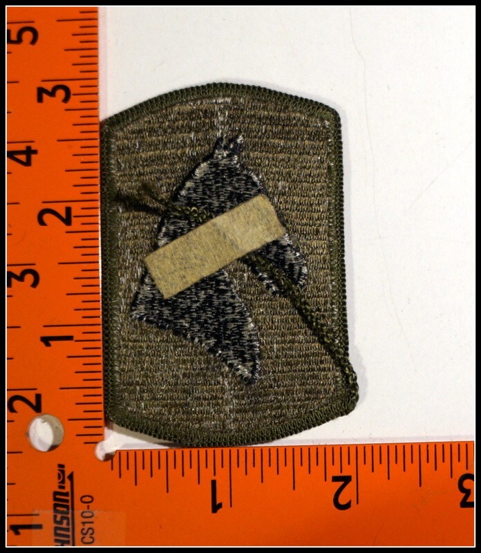 Military Patches US Army 138th Infantry Division Subdued New OS #T2096 ...