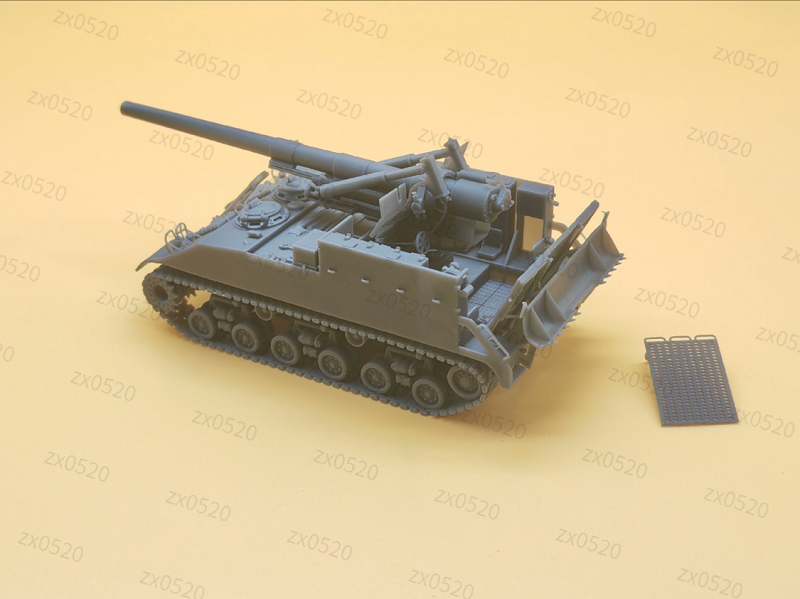 1/72 WW II US "M40 155mm self-propelled gun" Tank model kit (3D printed ...