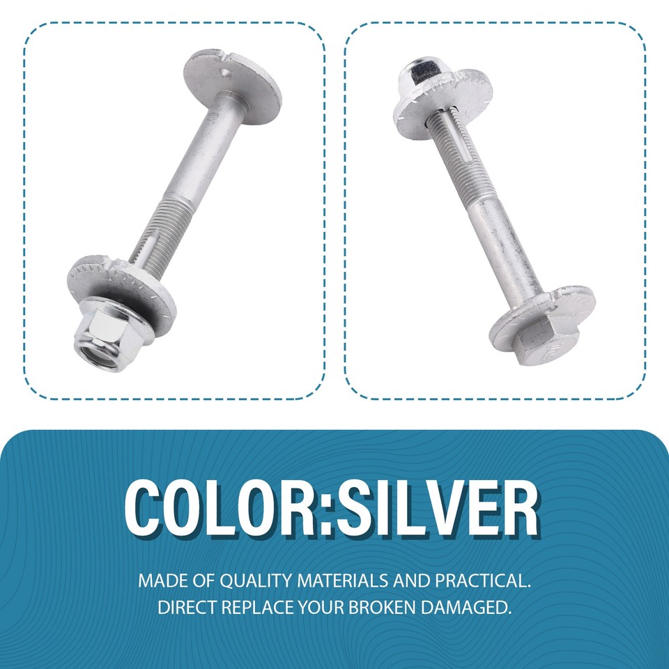 Front Shaft Rear Lower Control Arm Bolt Eccentric Alignment Camber ...