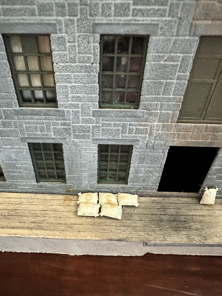 Vtg HO Scale Scratch Built Wooden Brewery Weathered Train Room Fine ...