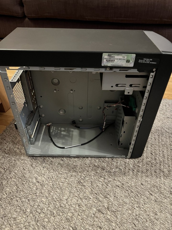 Retro Black Dell Pc Case | eBay UK