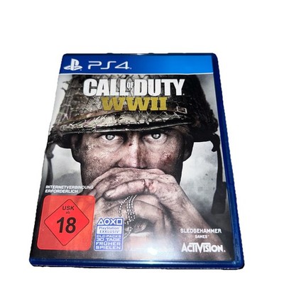 Call of Duty CoD WW2 WWII Playstation PS4 Action Shooter Video Game PAL ...