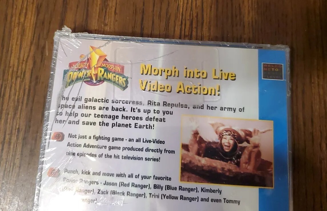 Mighty Morphin Power Rangers (Sega CD, 1995) for sale online | eBay