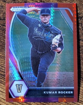 2021 Prizm Draft Picks Kumar Rocker Red Dragon Skin Prizm | eBay