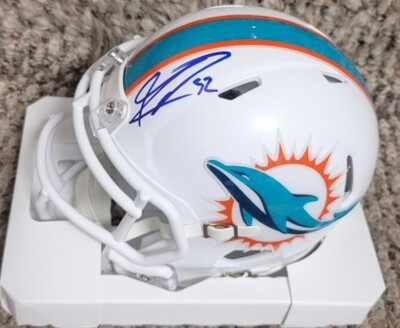 Autographed KENYAN DRAKE Miami Dolphins Mini Helmet w/COA | eBay
