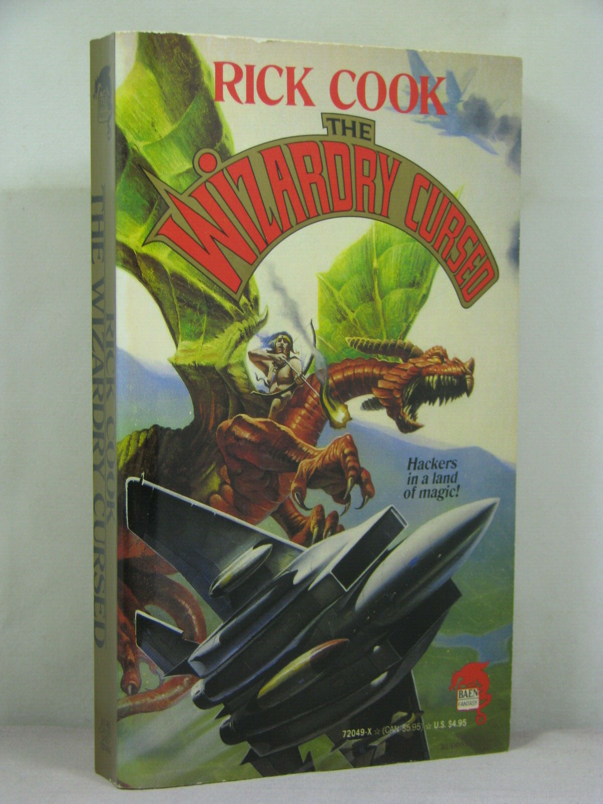 1st,signed by 2(author,artist),Wizardry 3,The Wizardry Cursed by Rick ...