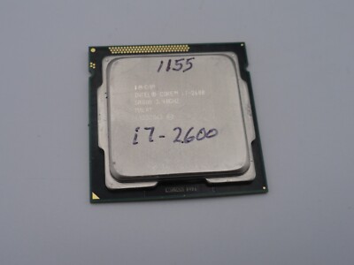 Intel Core i7-2600 4 Cores 8 Threads 3.4GHz LGA 1155 CPU | eBay