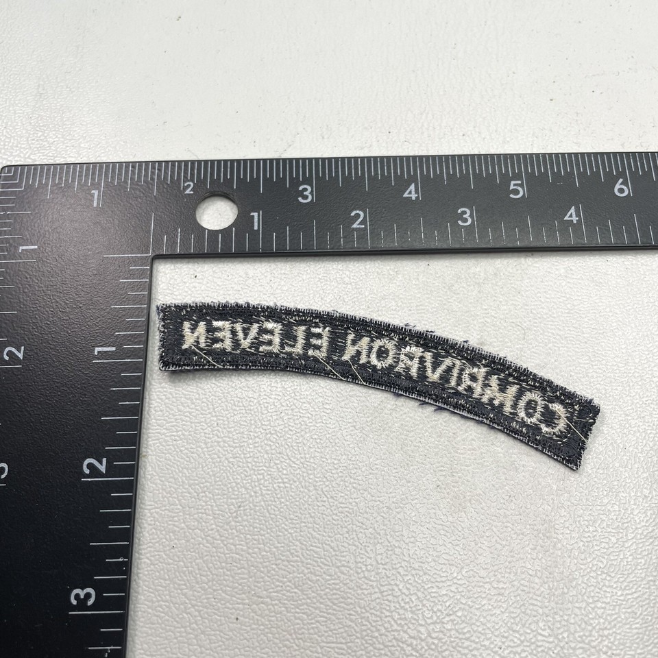 COMRIVRON ELEVEN Navy Squadron Tab Patch (Rocker, UIM) 25J | eBay