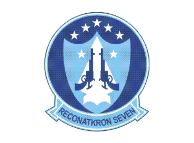 4" us navy rvah-7 reconnaissance attack squadron 7 bumper sticker decal ...