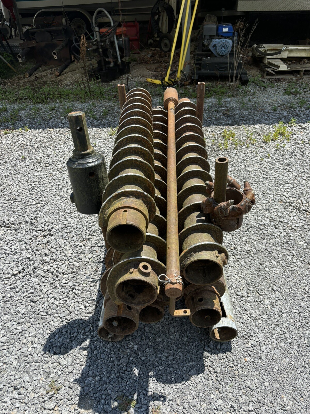 4 1/4” 3 Key Hollow Stem Auger Tooling (35’) | eBay