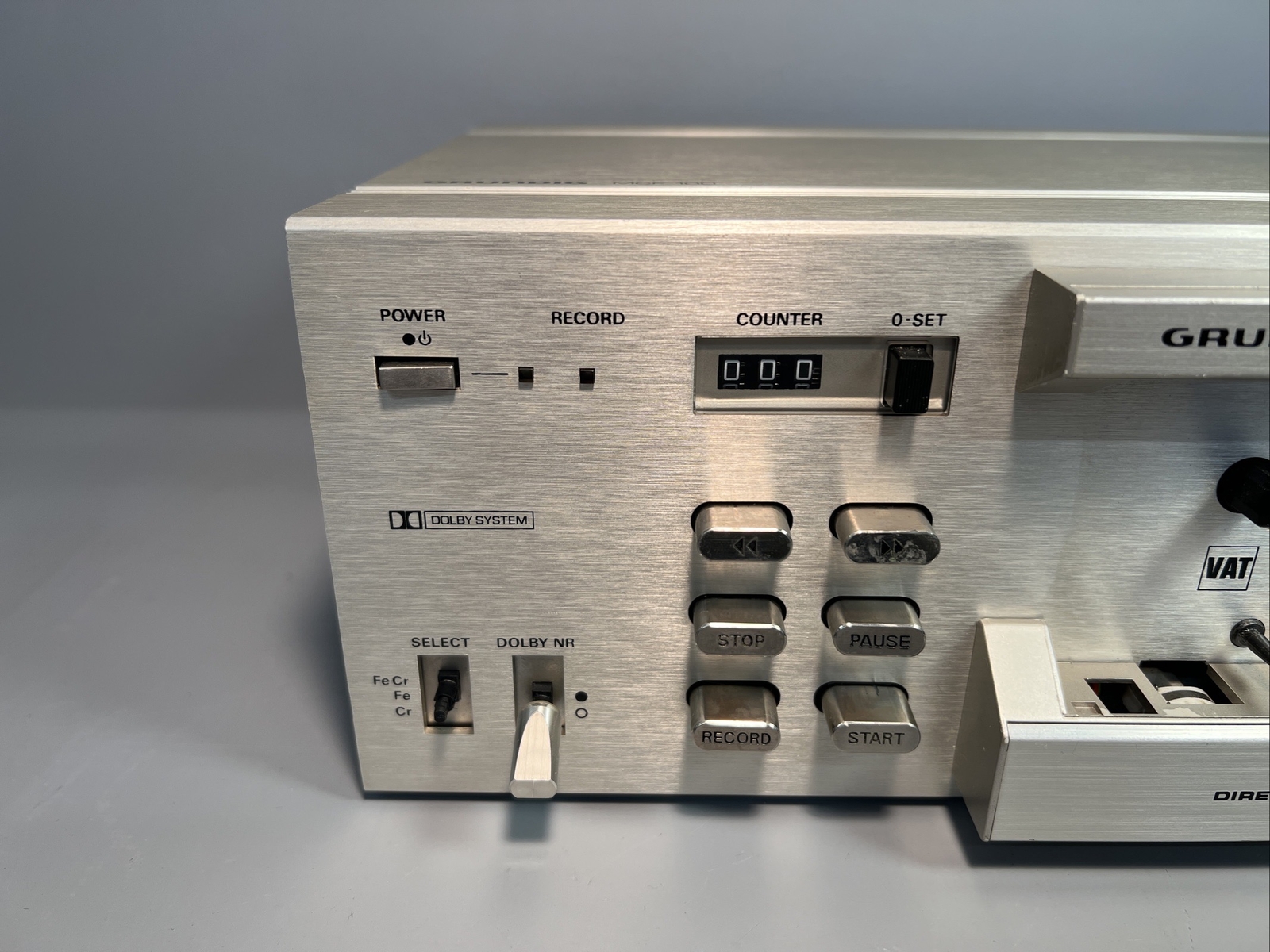 Grundig MCF 100 | Klassiker | Kassettenrecorder | Tapedeck | Silber #R3 ...