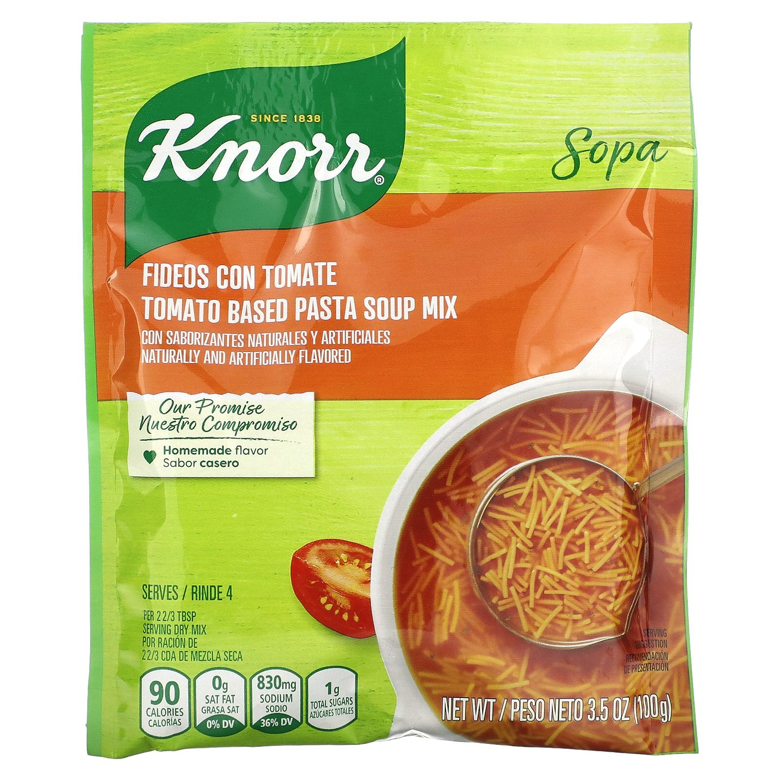 Knorr Pasta Soup Mix Packet Tomato Noodle Sopa Fideos Con Tomate for ...