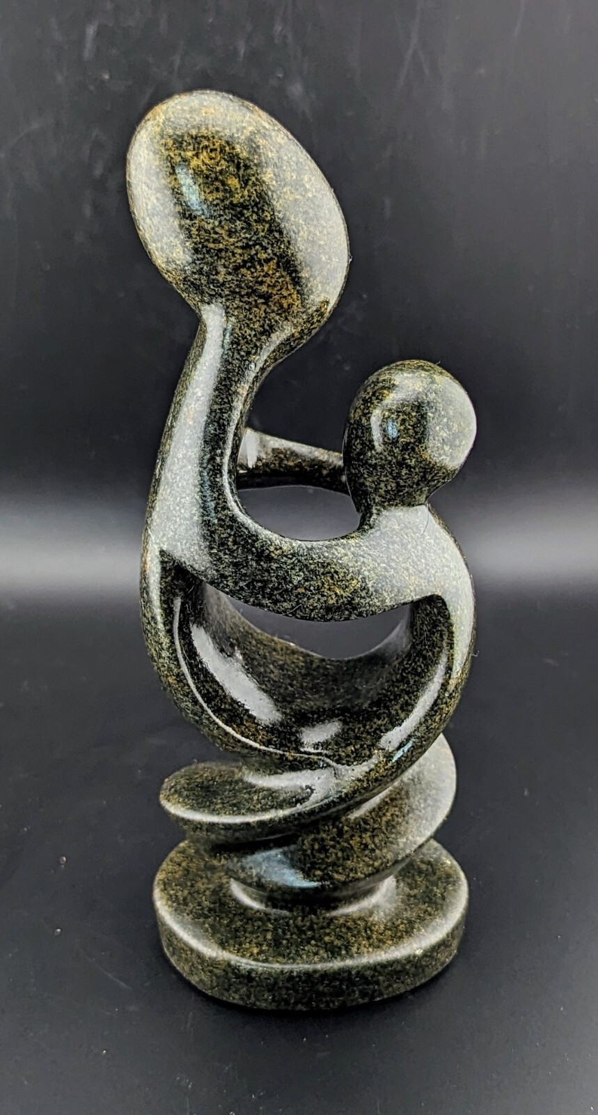 Rapoko (Soap) Stone Shona Zimbabwe Sculpture Mother And Child 8.5" Tall ...