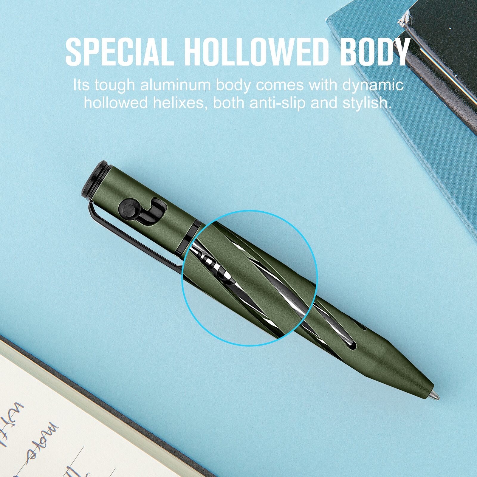 Olight O'pen Mini Ballpoint Pen Strong and Stylish Convenient Pocket ...
