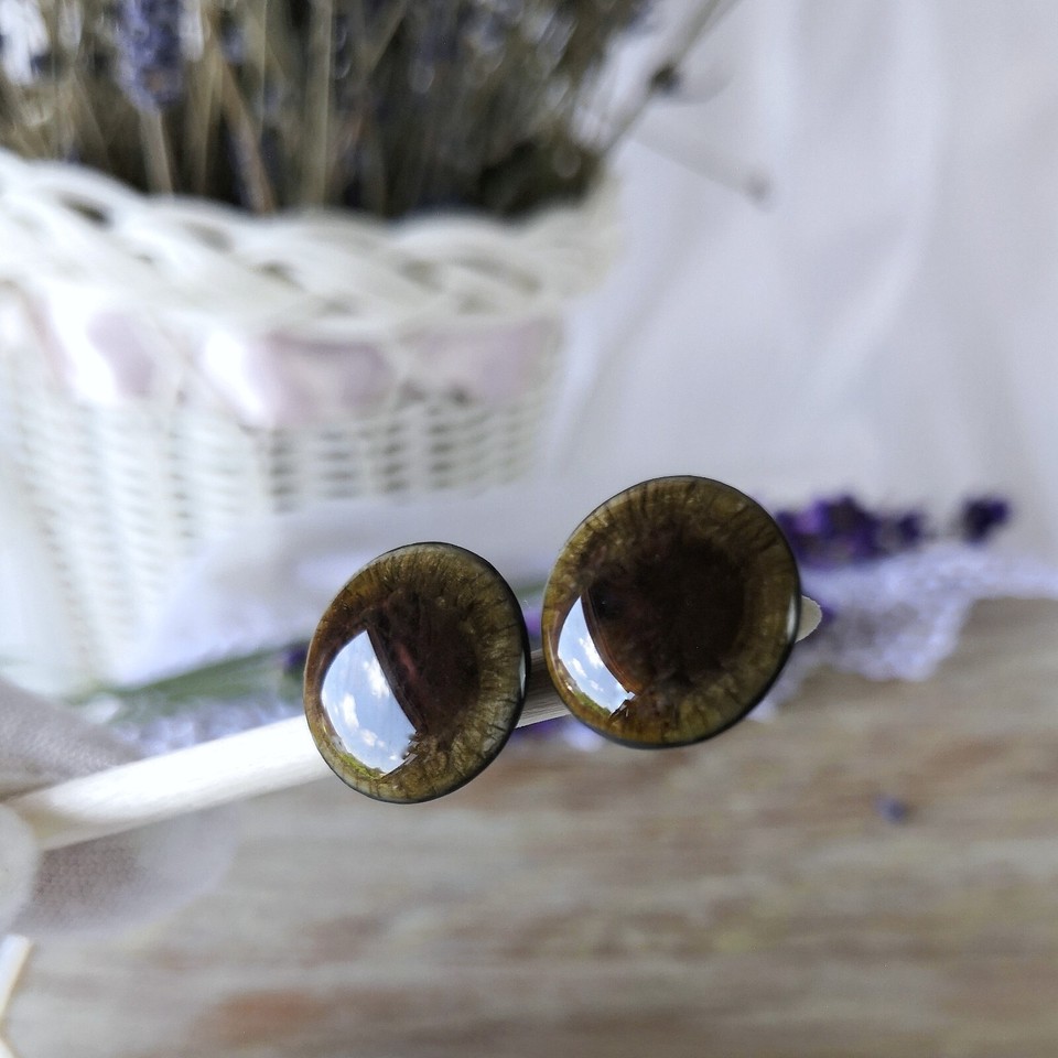 Realist 3D Eye chips 14mm, doll Eye chips Handmade Accessories | eBay