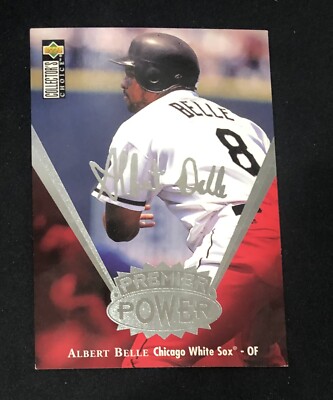1997 Collector's Choice Premier Power Jumbos Baseball Card #PP4 Albert ...