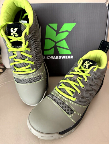 KUJO YARDWEAR Yard Landscaping Unisex Outdoor Shoe 8 Men 9.5 Women Grey ...
