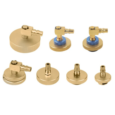 7pcs Master Cylinder Bleeder Adapter Set Brake Bleeder Tool Kit ...