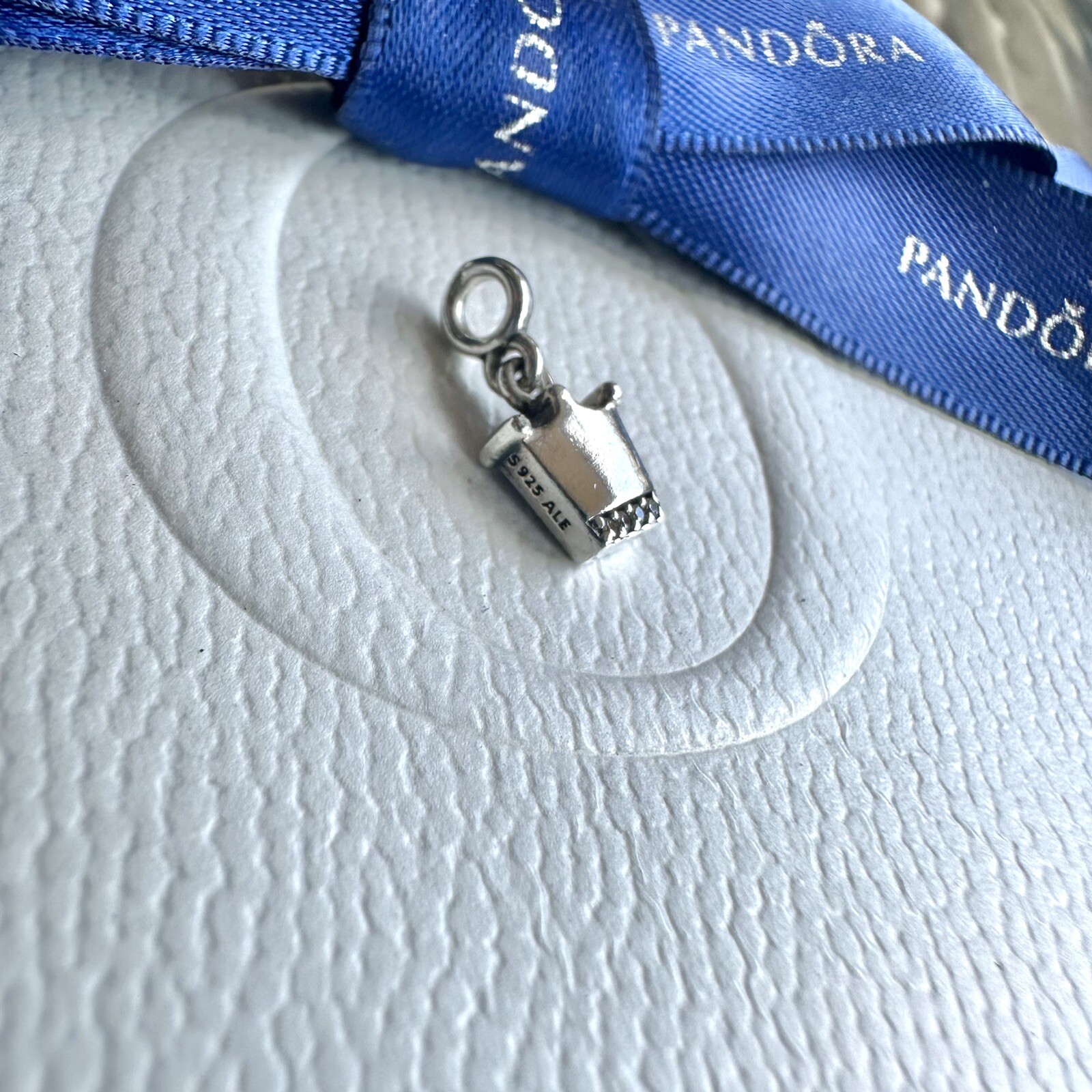 Authentic Pandora ME Collection My Crown Clear CZ Hanging Charm ...