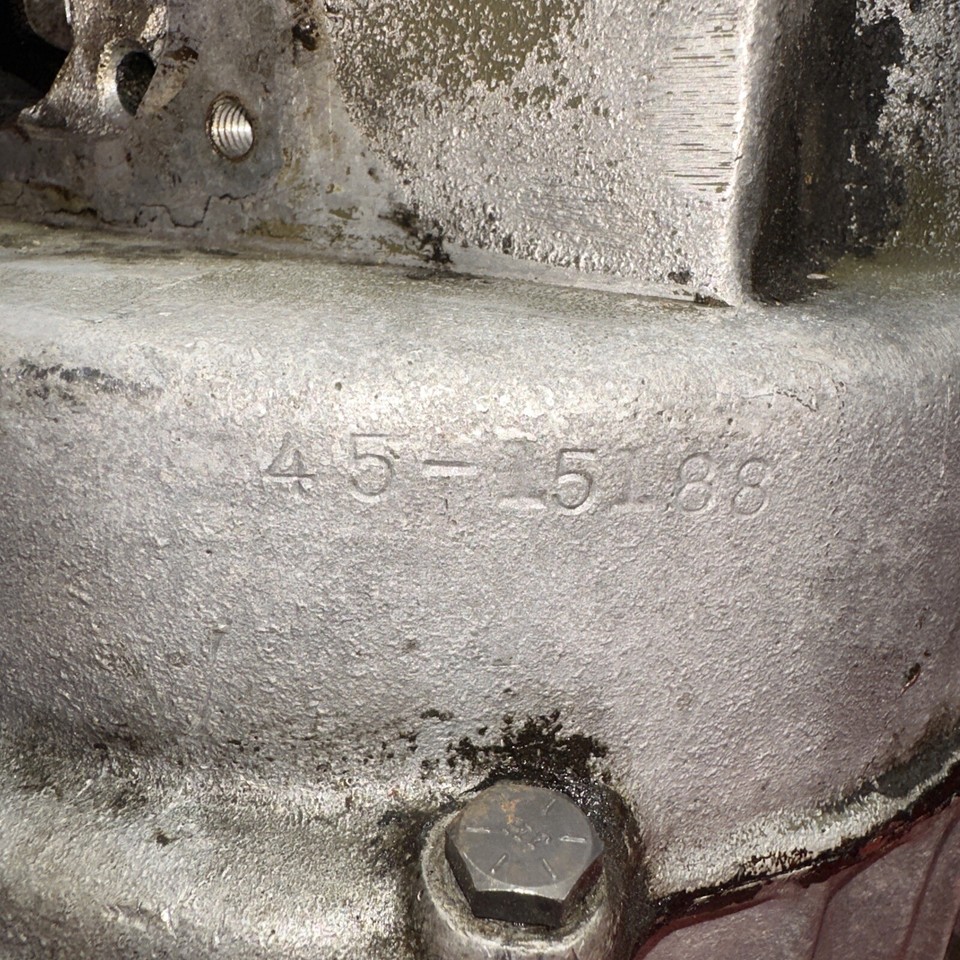 1945 Harley-Davidson Servicar Solo Left Right Half Motor Parts Engine ...