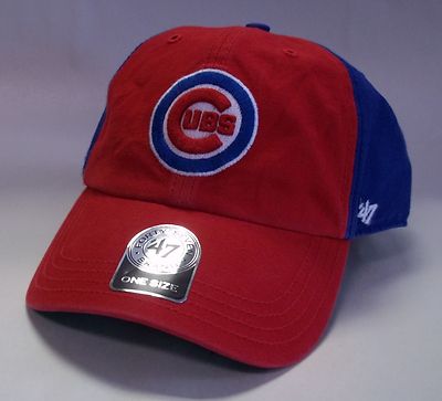 Chicago Cubs 47 Brand Clean Up Flagstaff Hat Baseball Cap 2 Tone | eBay