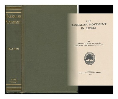 Uva, Jacob S. (Jacob Salmon) (1878-1946) Il Movimento Haskalah In ...