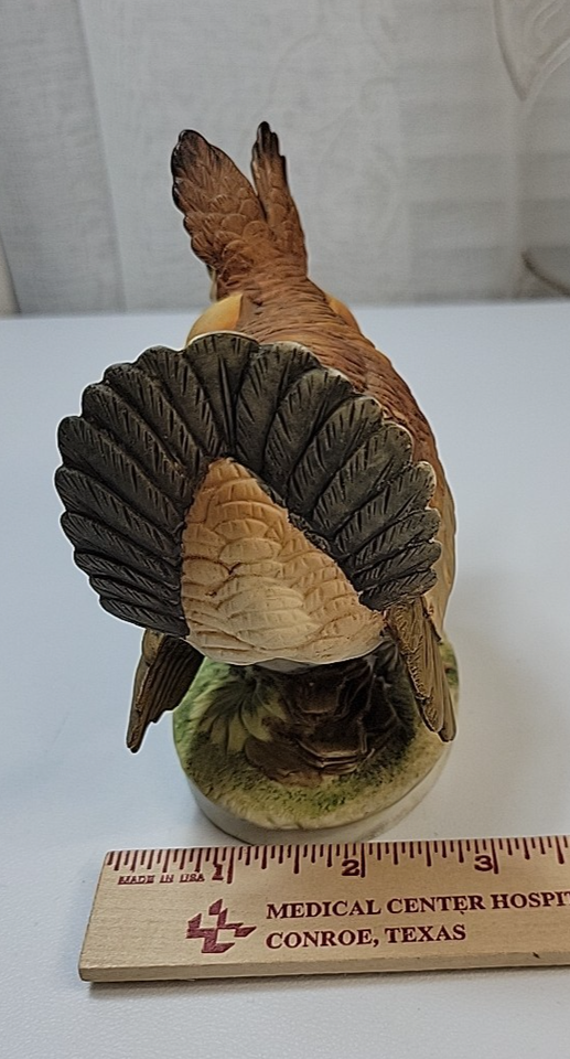 VTG Lefton Pinnated Grouse Ruffed Hen Figurine KW3418 | eBay
