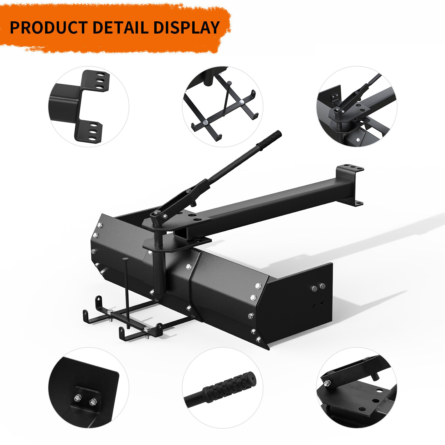 42" Tow Behind Box Scraper Blade Rust Resistant Lawn Tractor W ...