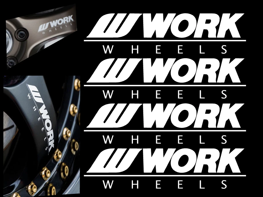 Work Wheels Decal