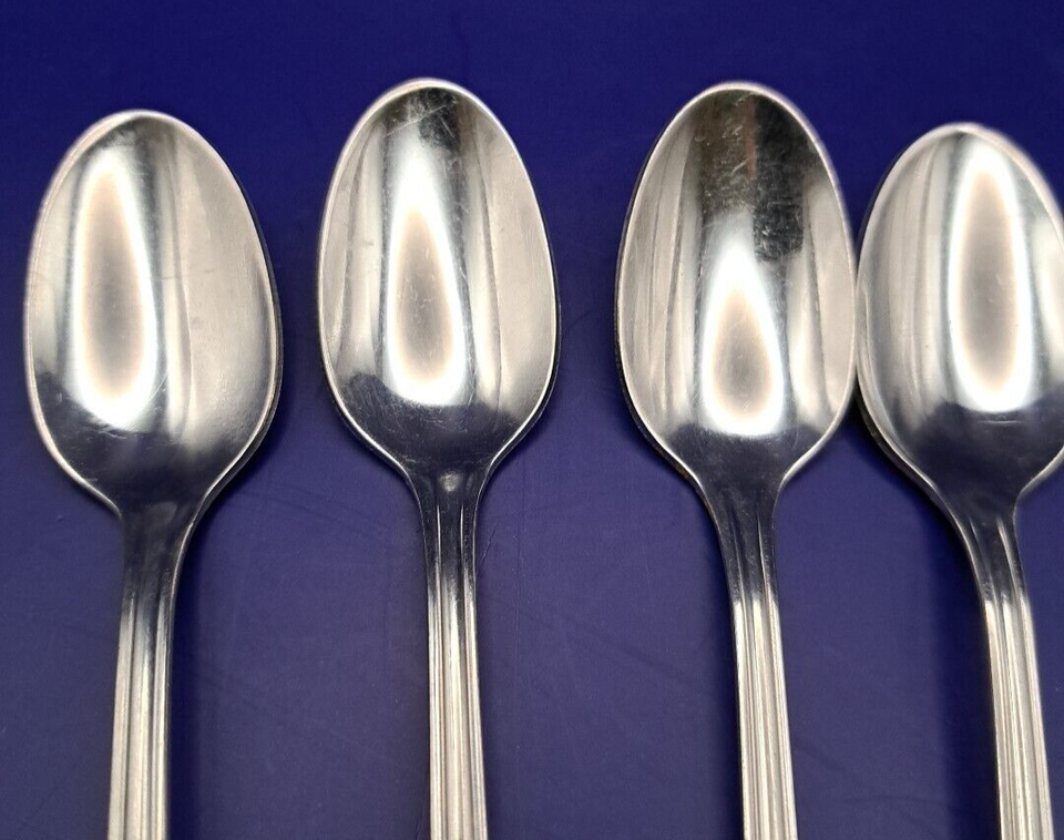 7 Oneida Ice Tea Spoon HOMESTEAD Simeon L George H Rogers Co Stainless ...