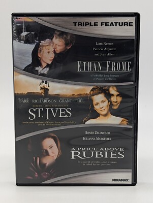 Ethan Frome St Ives A Price Above Rubies Triple Feature DVD Liam Neeson ...