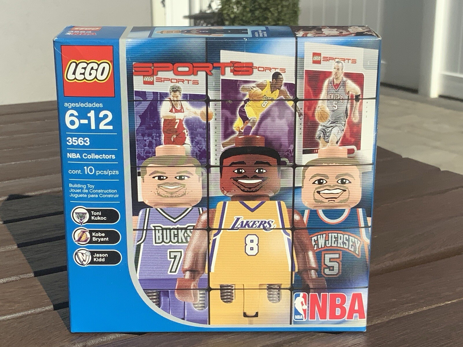 Lego- NBA Collectors #3 Set (3563) Kobe Bryant- New Sealed- Ships ...