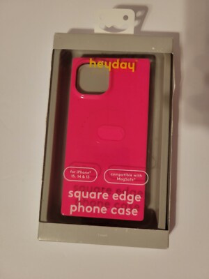 Apple I Phone Case Pink Square Edge NEW | eBay
