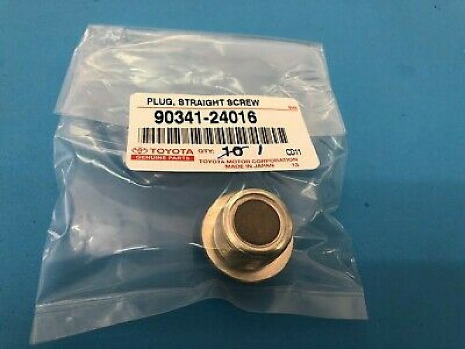 TOYOTA Genuine OEM Plug (for Front Differential Drain) IS250/350 90341 ...