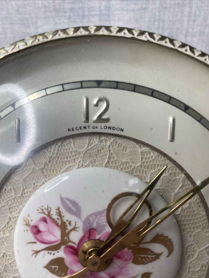 Vintage REGENT OF LONDON Mechanical Wind Up Alarm Clock | eBay UK