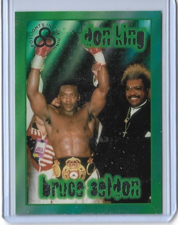 RARE 1996 RINGSIDE "SILVER" BRUCE SELDON CARD #2 ~ MULTIPLES AVAILABLE ...