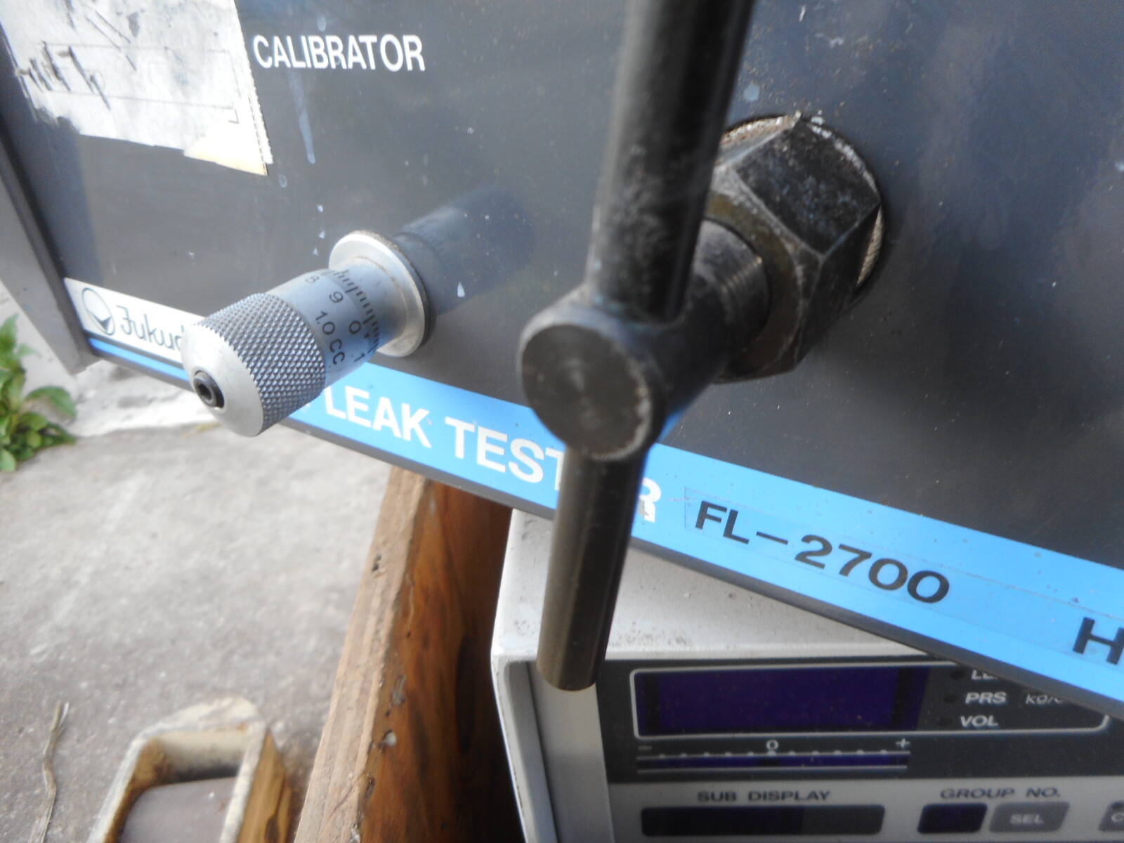 FUKUDA -- AIR LEAK TESTER 100VAC Supply -- FL2700H -- FL2700 | eBay