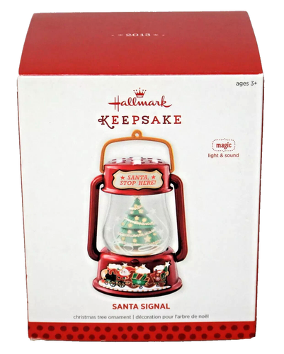 Hallmark Keepsake Ornament 2013 SANTA SIGNAL Magic Light & Sound | eBay