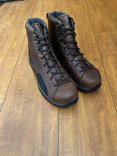 DANNER STRONGHOLD 6" DARK BROWN COMPOSITE TOE (NMT) WORK BOOTS 16723 ...